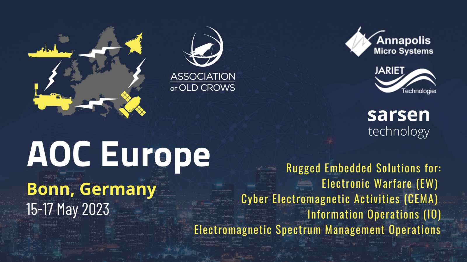 Event - AOC Europe - 2023 - Sarsen Technology